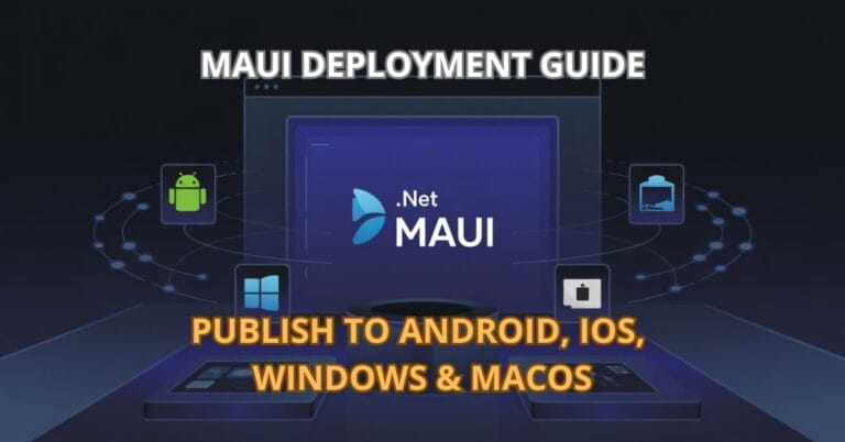 MAUI Deployment Guide: Publish to Android, iOS & Windows
