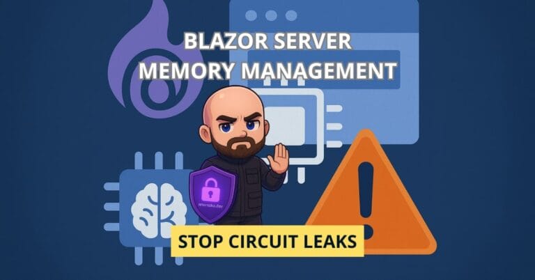 Blazor Server Memory Management: Stop Circuit Leaks